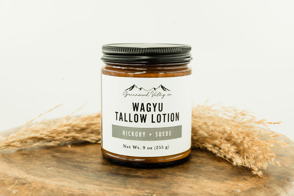 Hickory + Suede Tallow Lotion – Greenwood Valley Co. LLC